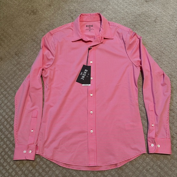 RHONE | Shirts | New Rhne Commuter Slim Fit Stretch Performance Dress ...